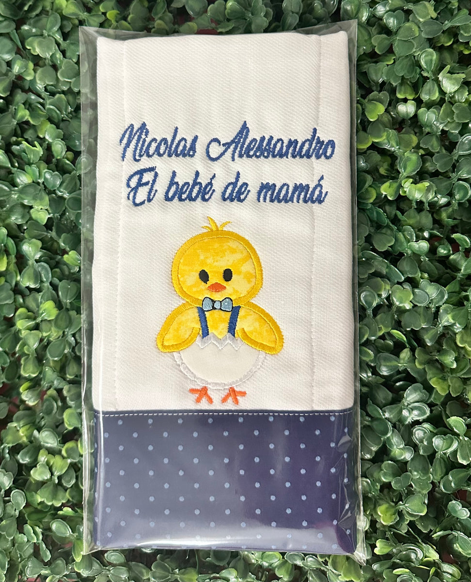 Pollito – Pañitos Bordados by Vale
